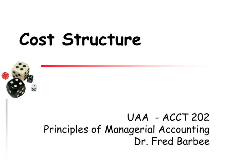 PPT - Cost Structure PowerPoint Presentation, free download - ID:148247