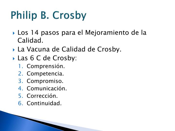 PPT - Ingeniería de Calidad Tema: Sistemas de Calidad / Gurús de la ...