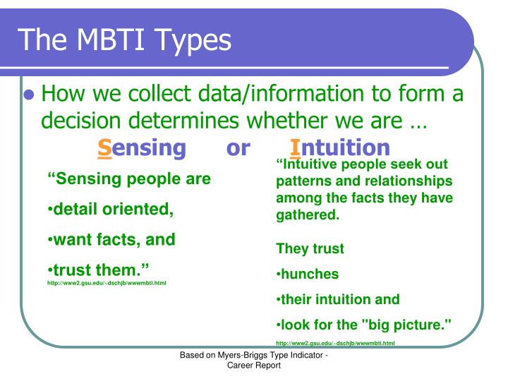 PPT - Myers Briggs PowerPoint Presentation - ID:1483480