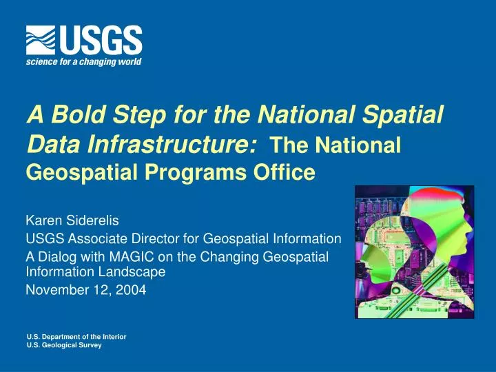 PPT - A Bold Step for the National Spatial Data Infrastructure : The ...