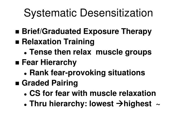 PPT - Behavior Therapy Techniques PowerPoint Presentation - ID:1483990