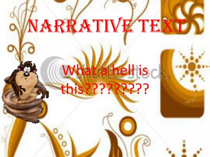 PPT - NARRATIVE TEXT PowerPoint Presentation, free download - ID:1484658