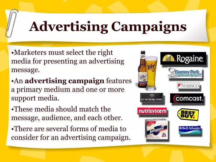 PPT - Advertising Campaigns PowerPoint Presentation, free download - ID ...