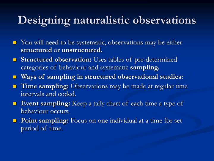PPT - Observation PowerPoint Presentation - ID:1485339
