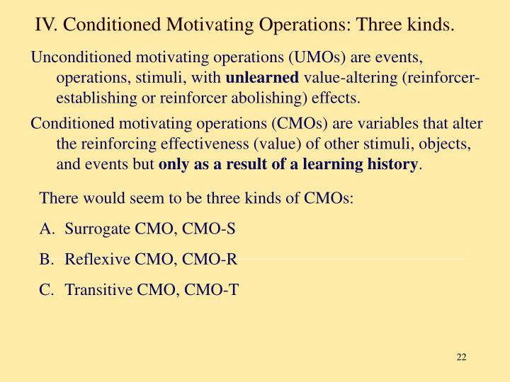 PPT - Motivating Operations PowerPoint Presentation - ID:148610