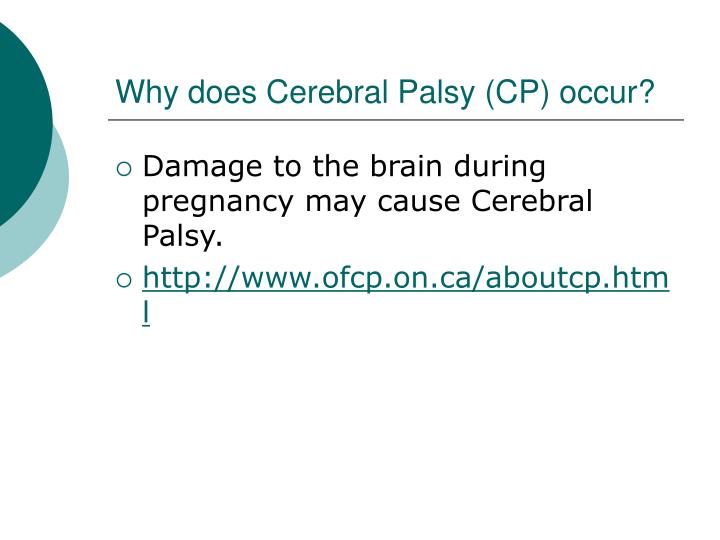 PPT - What is Cerebral Palsy? PowerPoint Presentation - ID:1486121