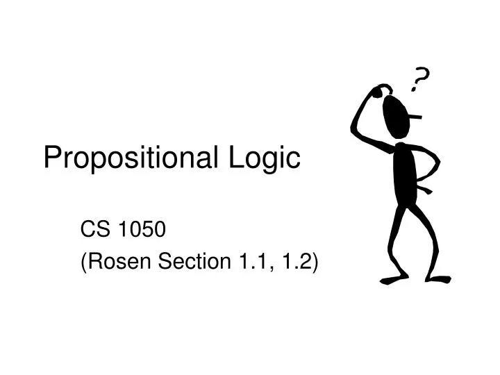 PPT - Propositional Logic PowerPoint Presentation, free download - ID ... PPT - Propositional Logic PowerPoint Presentation, free download - ID ...