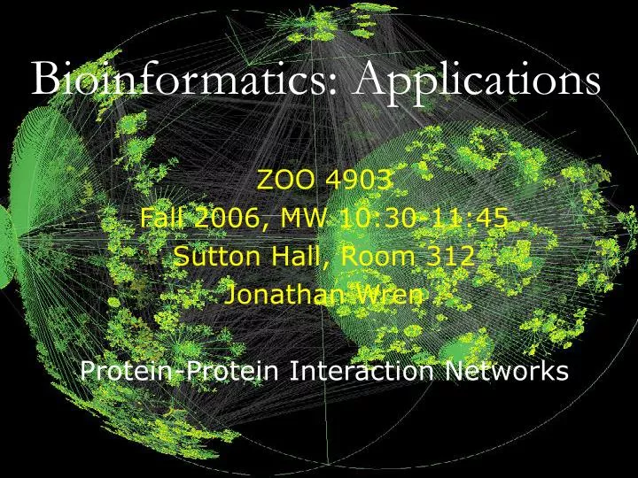 PPT - Bioinformatics: Applications PowerPoint Presentation, free ...