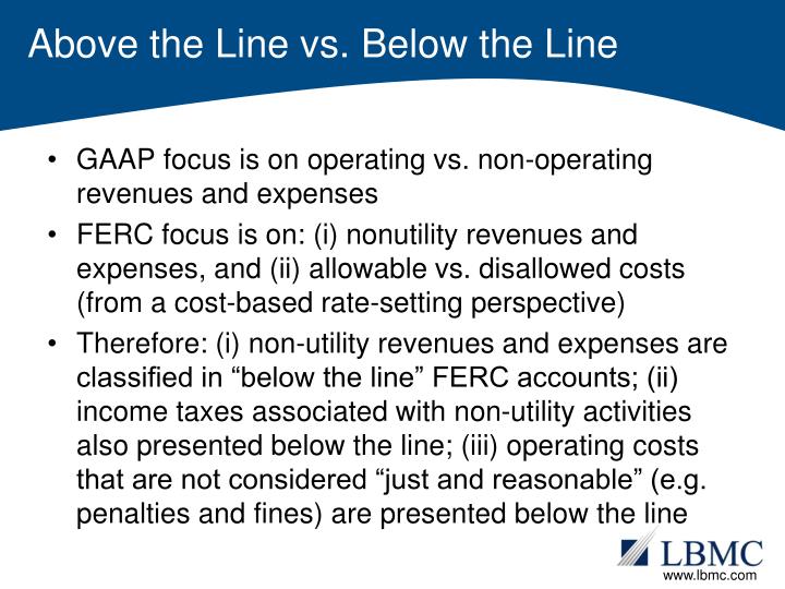 PPT - FERC Accounting vs. GAAP PowerPoint Presentation - ID:1487719