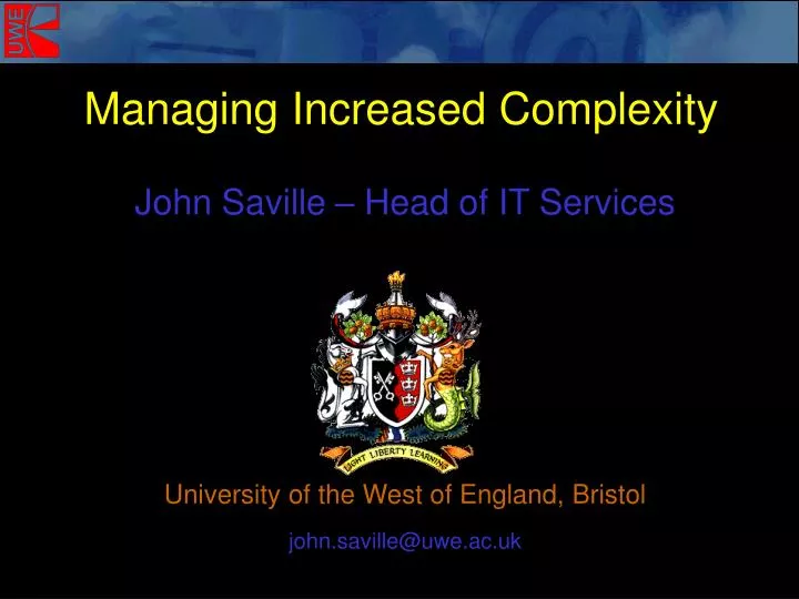 PPT - Managing Increased Complexity PowerPoint Presentation, free ... PPT - Managing Increased Complexity PowerPoint Presentation, free ...