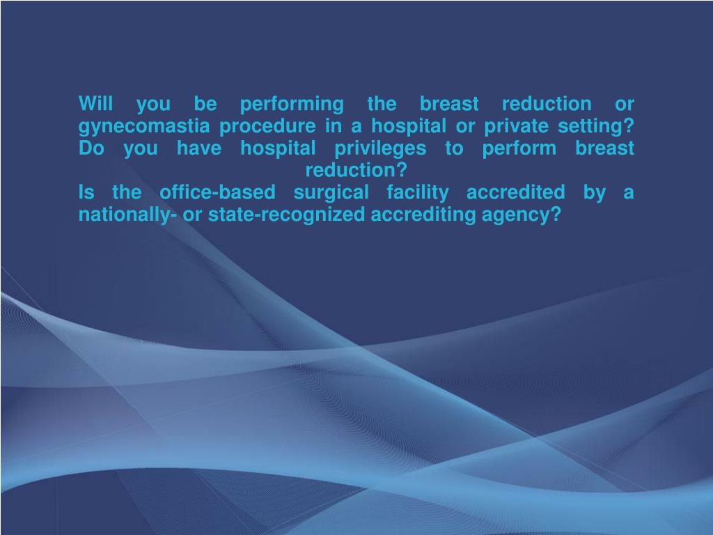 PPT - Breast Reduction - Dr. Kris Reddy FACS PowerPoint Presentation ...