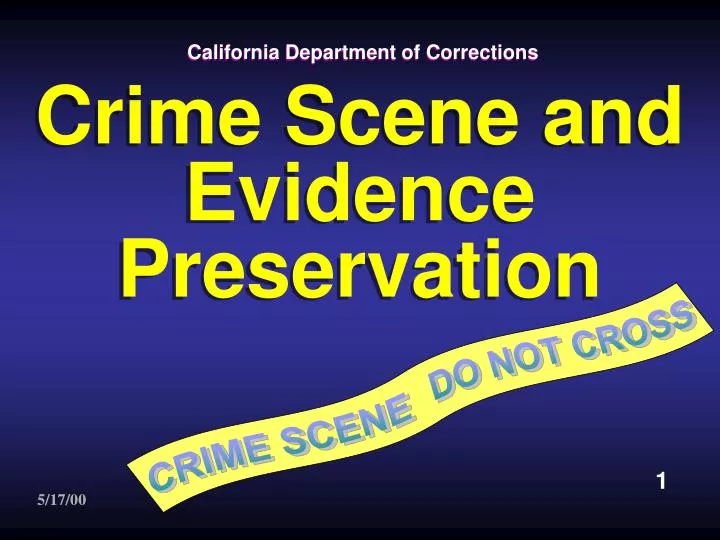 PPT - California Department of Corrections PowerPoint Presentation ...