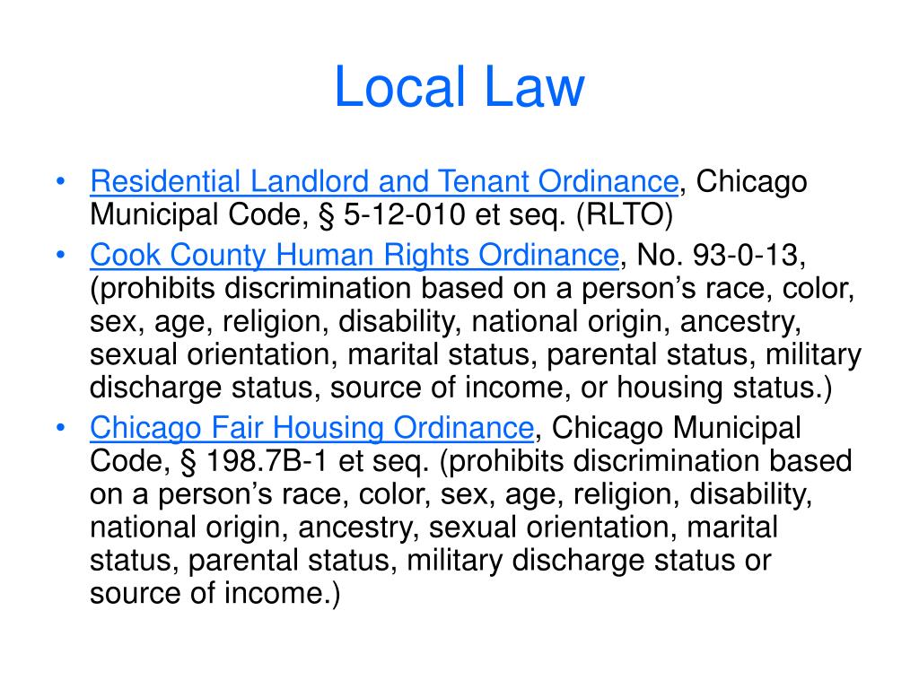 Ppt Illinois Issues Landlord Tenant Law Powerpoint Presentation Free