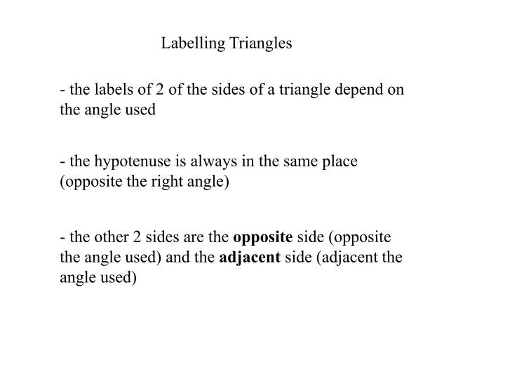 PPT - Labelling Triangles PowerPoint Presentation, free download - ID ...