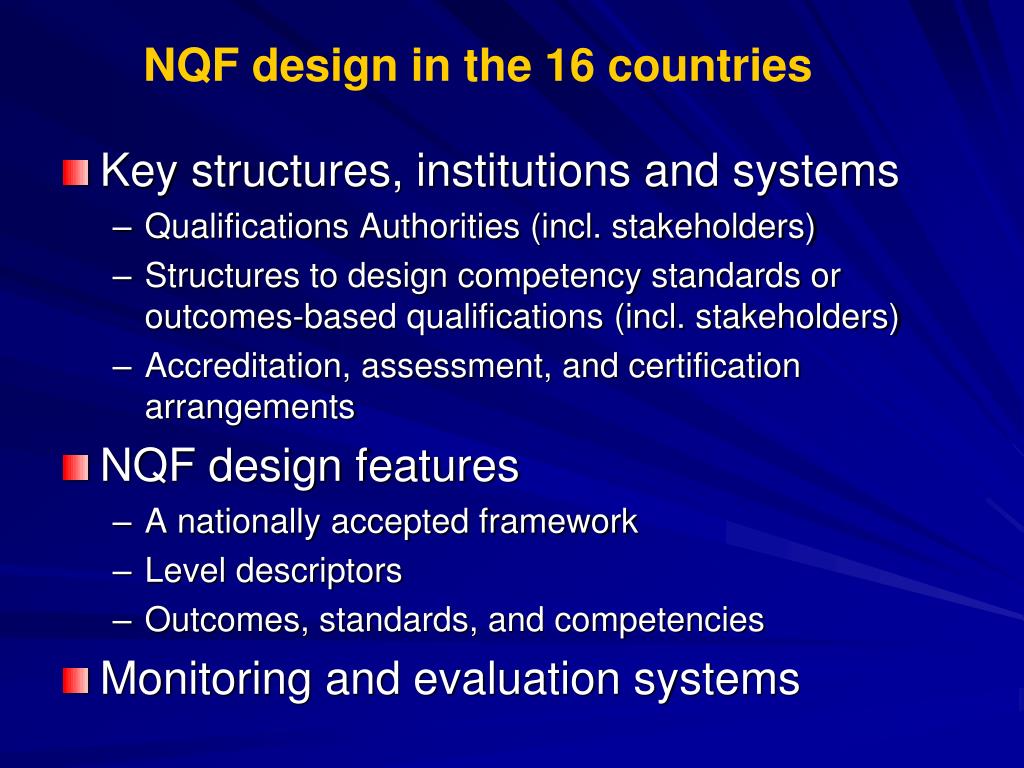PPT - Implementation and impact of NQFs: Report of a study in 16 ...