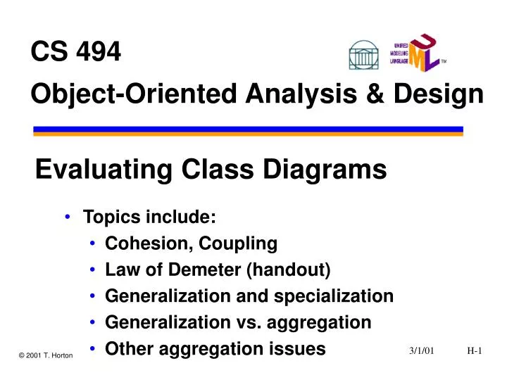 Ppt Cs 494 Object Oriented Analysis And Design Powerpoint Presentation Id 1491977