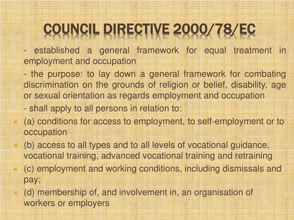 PPT - Understanding the Concept of Equality in International and ...