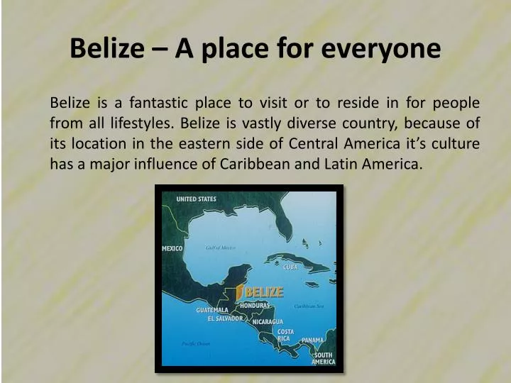 PPT - Belize PowerPoint Presentation, free download - ID:1496985