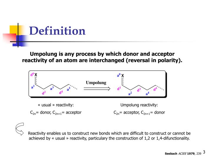 PPT - Umpolung reactivity PowerPoint Presentation - ID:149945