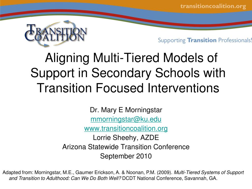 PPT - Aligning Multi-Tiered Models of Support in Secondary Schools with ... PPT - Aligning Multi-Tiered Models of Support in Secondary Schools with ...