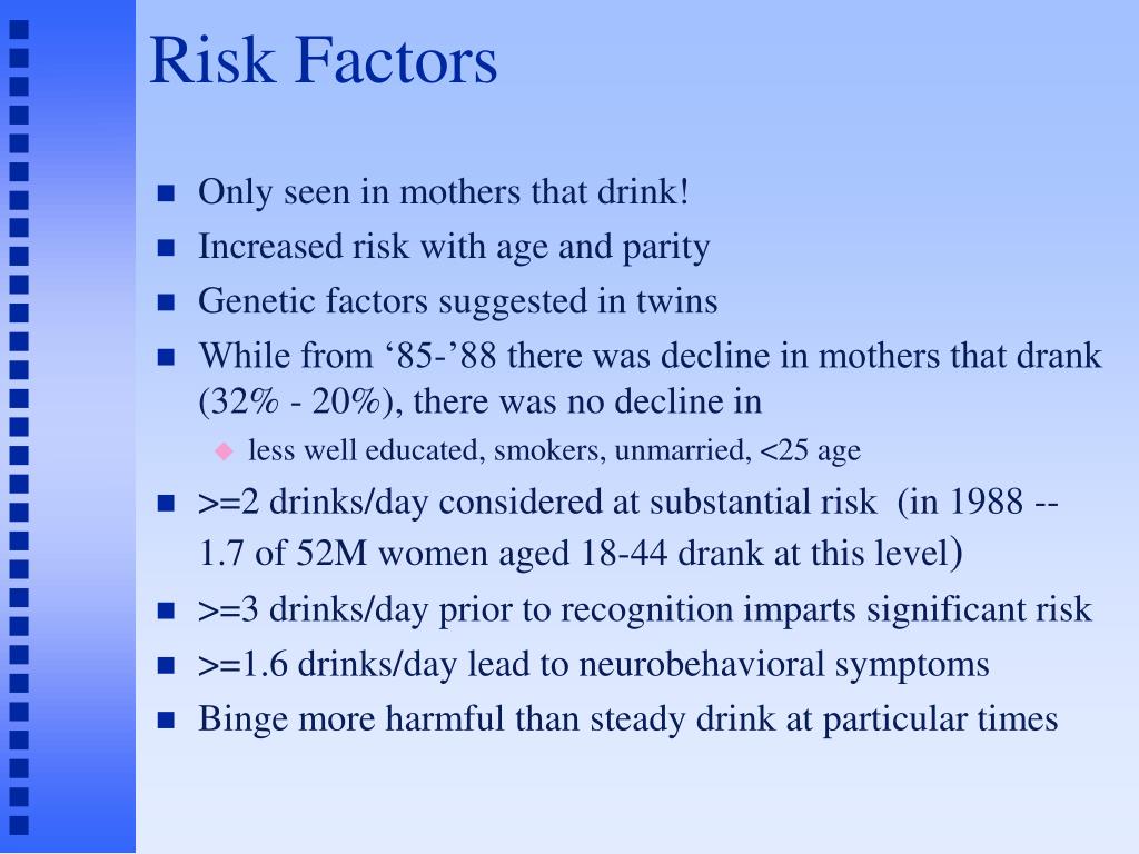 PPT - Fetal Alcohol Syndrome Fetal Alcohol Effects Alcohol-Related ...