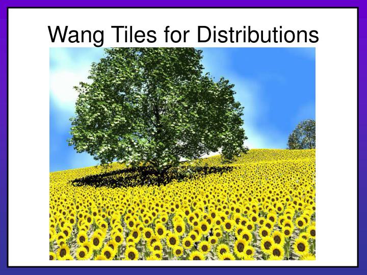 PPT - Wang Tiles for Image and Texture Generation PowerPoint ...