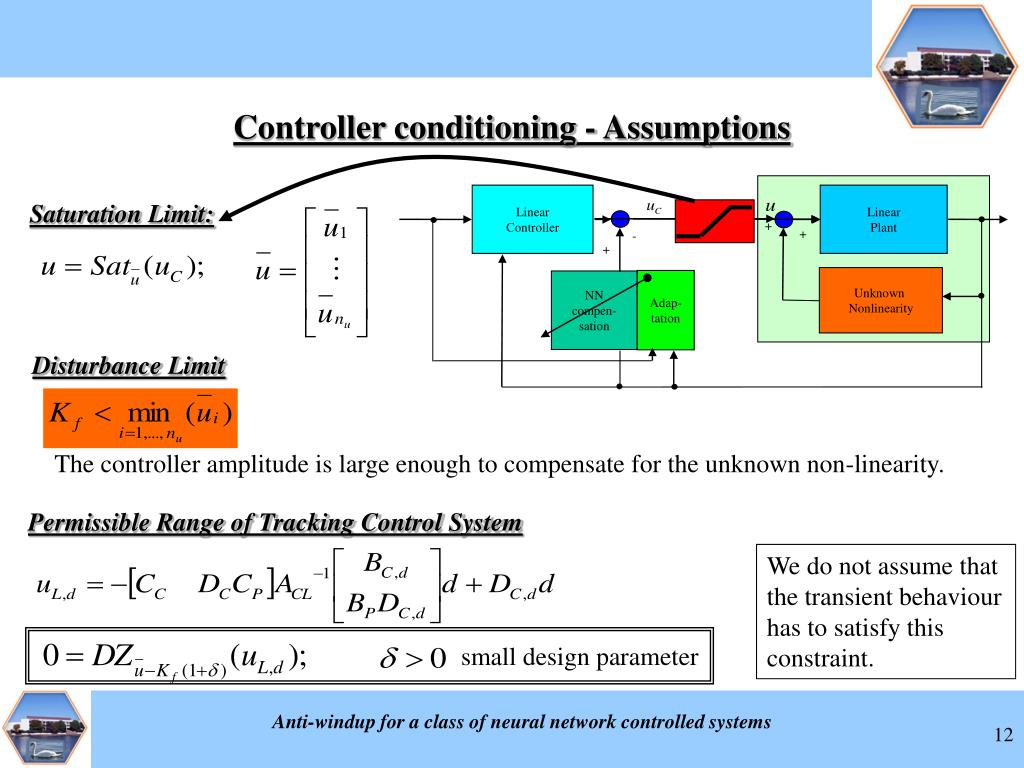 PPT - Performance oriented anti-windup for a class of neural network ... PPT - Performance oriented anti-windup for a class of neural network ...