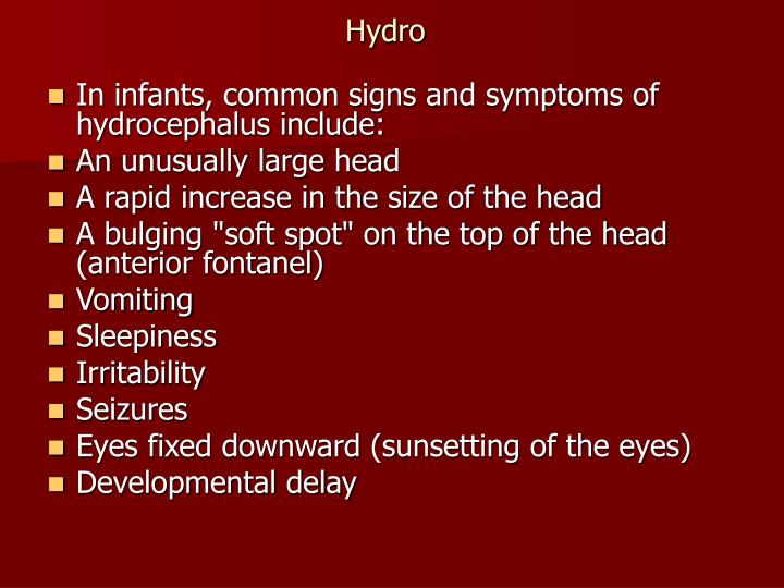 PPT - Hydrocephalus PowerPoint Presentation - ID:159258