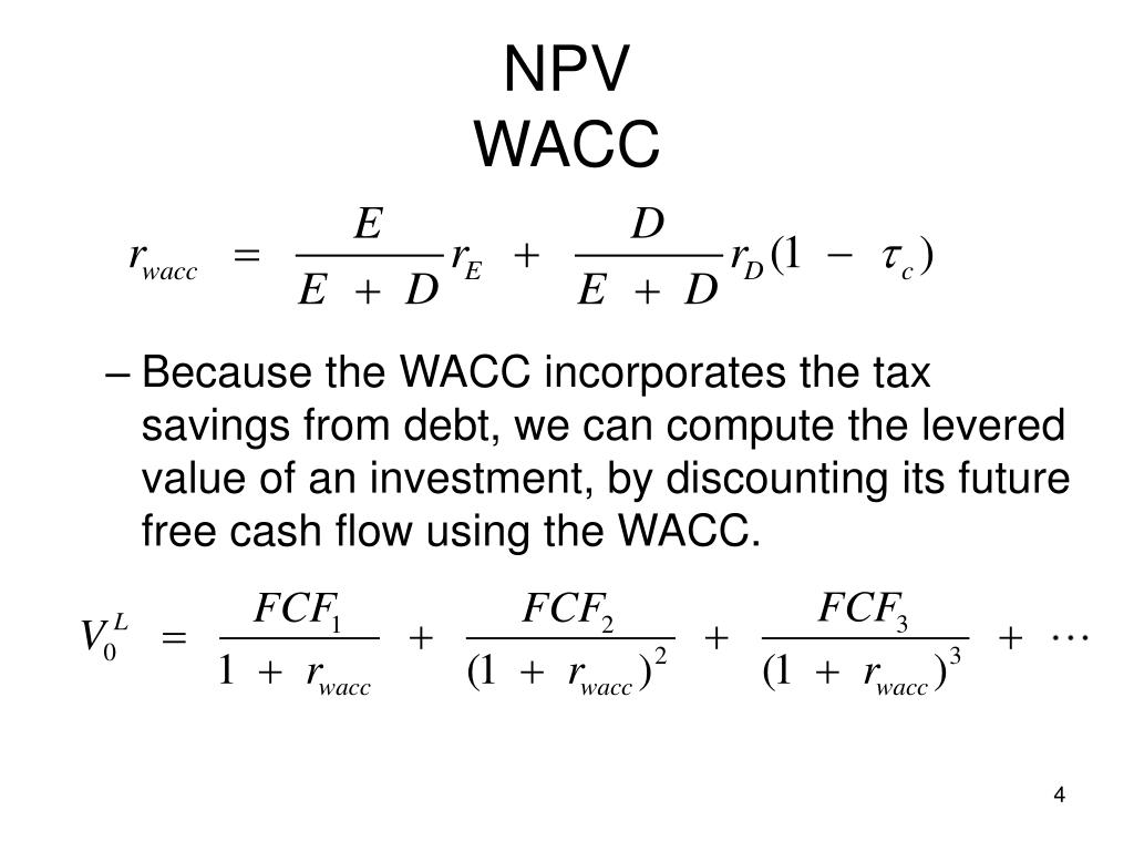 wacc and npv – calculate npv with wacc – TURJN wacc and npv – calculate npv with wacc – TURJN