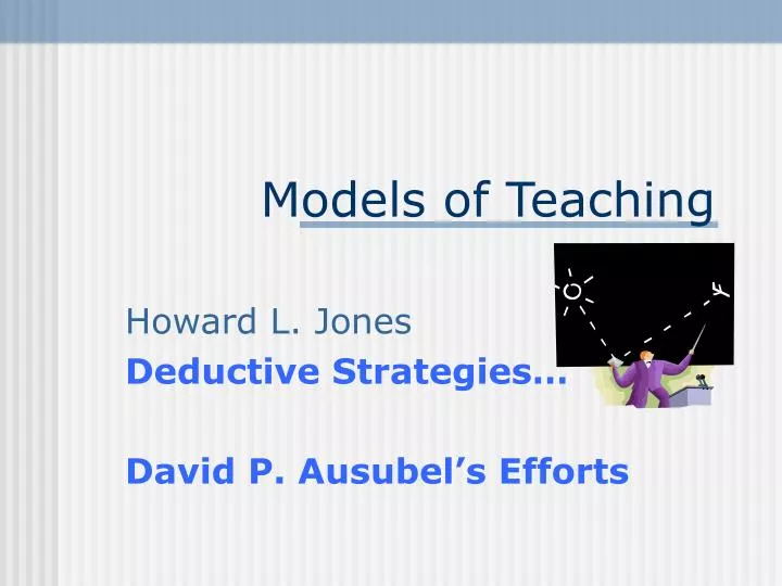 PPT - Models of Teaching PowerPoint Presentation, free download - ID:16069