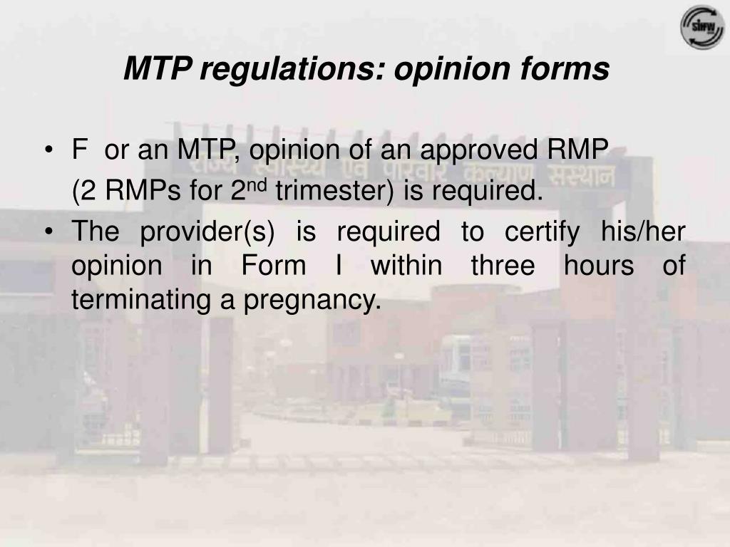 PPT - Medical Termination of Pregnancy (MTP) Act Legal Update is it in ...
