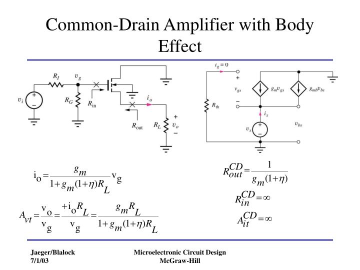 PPT - Chapter 14 Single-Transistors Amplifiers PowerPoint Presentation ...