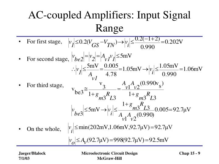 PPT - Chapter 15 Multistage Amplifiers PowerPoint Presentation - ID:162443