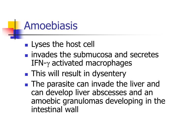 PPT - Amoebiasis Clinical Case 10 PowerPoint Presentation - ID:162934