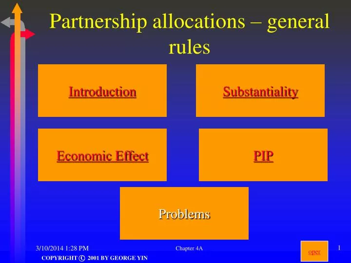 PPT - Partnership allocations – general rules PowerPoint Presentation ...