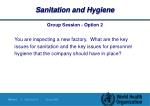 PPT - Sanitation and Hygiene PowerPoint Presentation - ID:165103