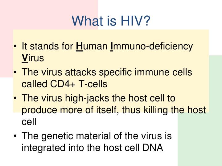 PPT - The Basics of HIV/AIDS PowerPoint Presentation - ID:165522