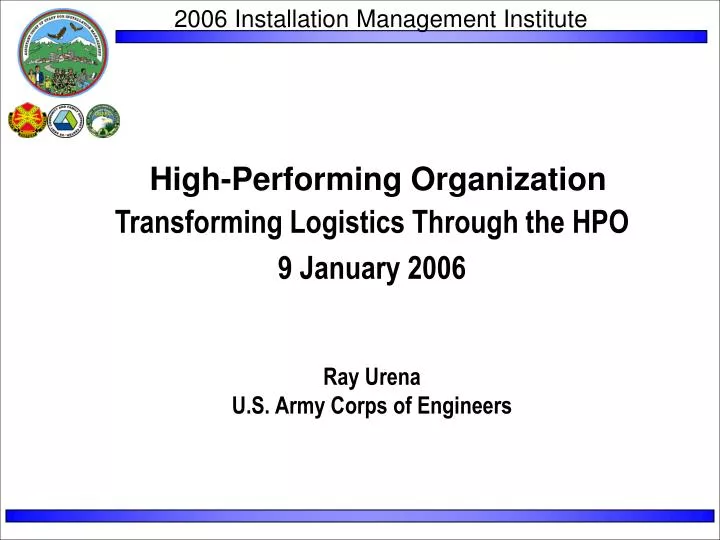PPT - High-Performing Organization PowerPoint Presentation, free ...