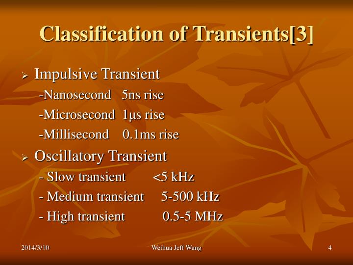 PPT - Transient effects in power system PowerPoint Presentation - ID:175229