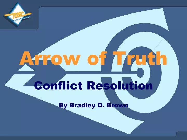 PPT - Arrow of Truth PowerPoint Presentation, free download - ID:175688