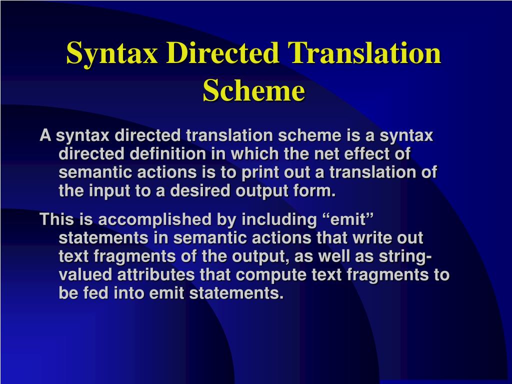 PPT - Syntax Directed Translation PowerPoint Presentation, free ... PPT - Syntax Directed Translation PowerPoint Presentation, free ...
