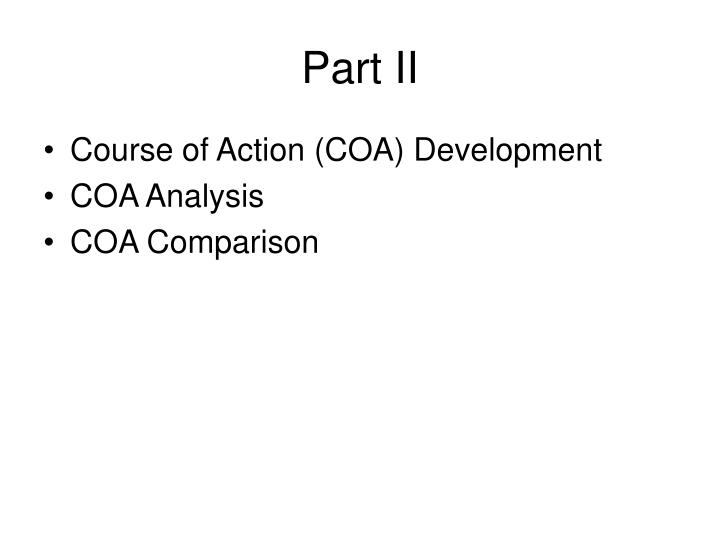 PPT - MDMP Class (Military Decision Making Process) PowerPoint ...