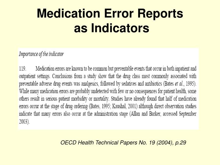 PPT - Experience with Medication Error Reporting Systems in an Irish ...