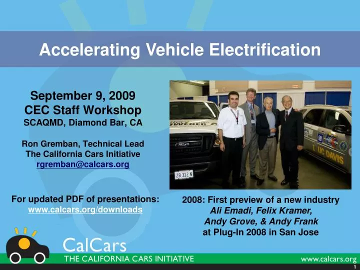PPT - September 9, 2009 CEC Staff Workshop SCAQMD, Diamond Bar, CA Ron ...