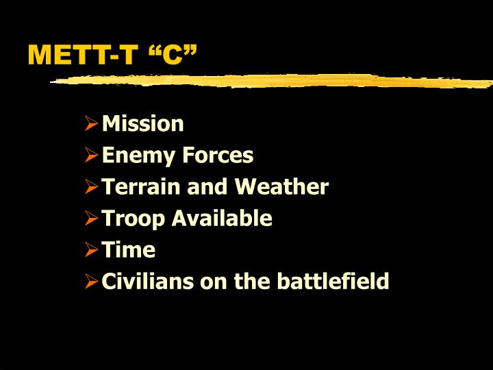 PPT - TACTICAL OPERATIONS Marshall A. McKay Captain, Armor PowerPoint ...