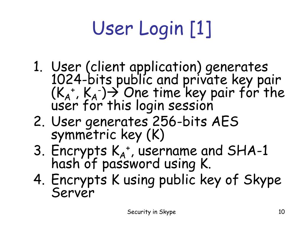 PPT - Security in Skype PowerPoint Presentation, free download - ID:181550