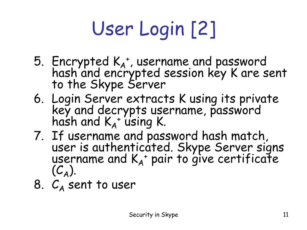 PPT - Security in Skype PowerPoint Presentation, free download - ID:181550