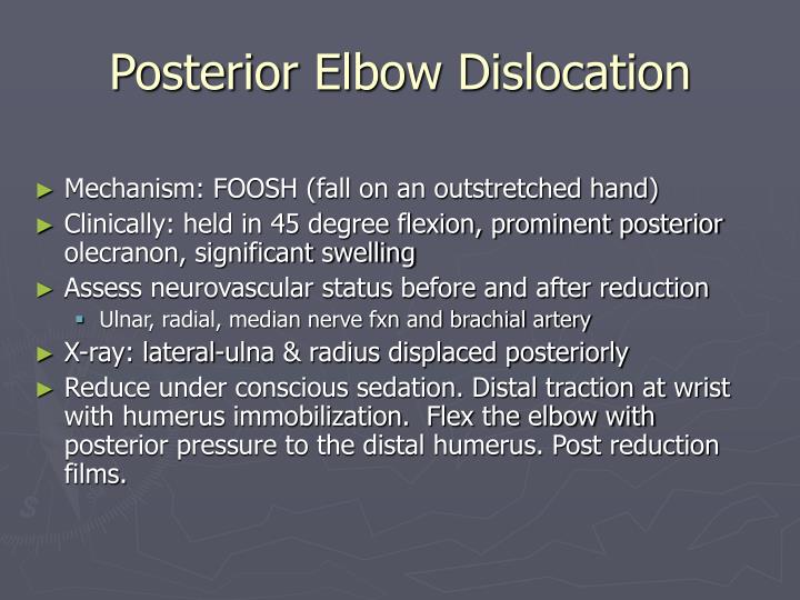 PPT - Injuries to the Elbow and Forearm PowerPoint Presentation - ID:181836