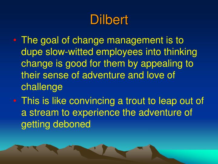 PPT - Organizational Change Part 2 PowerPoint Presentation - ID:183869