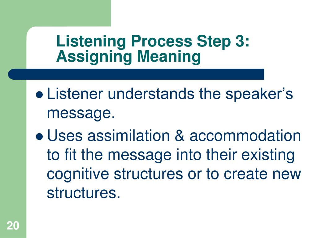 PPT - LISTENING TO LEARN PowerPoint Presentation, free download - ID:183965